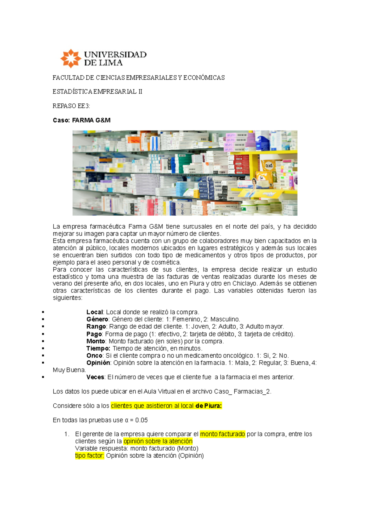 Repaso CON Datos Originales SolucióN - FACULTAD DE CIENCIAS ...