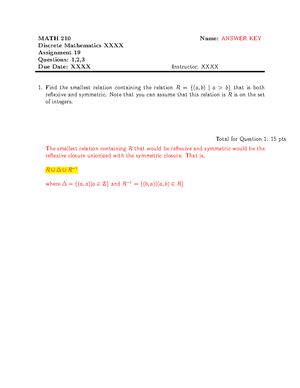 [Solved] Use a Venn diagram to illustrate the relationship A B and B C - Discrete Mathematics I ...