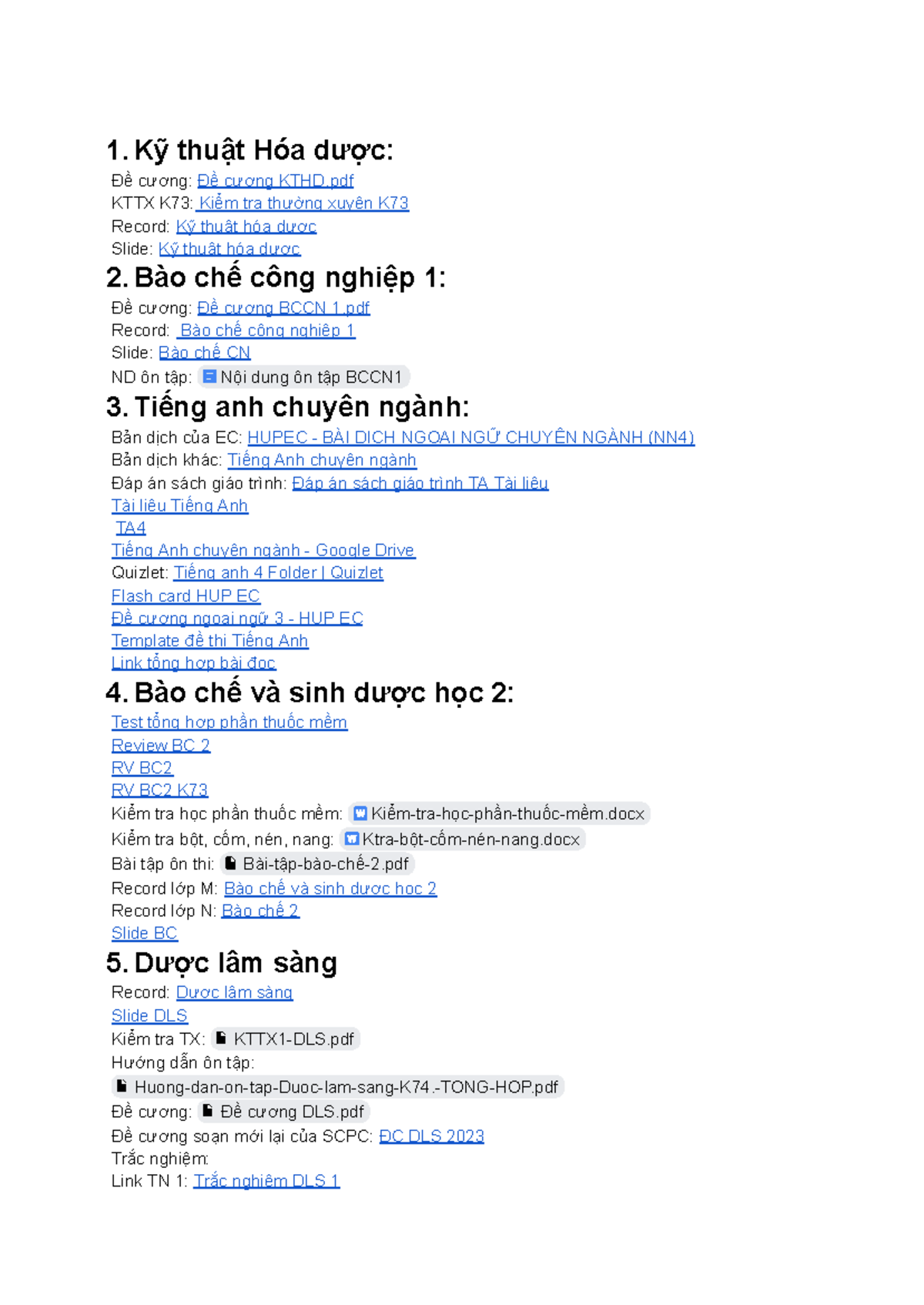 a gesf shdsleu sh - 1. Kỹ thuật Hóa dược: Đề cương: Đề cương KTHD KTTX K73: Kiểm tra thường ...