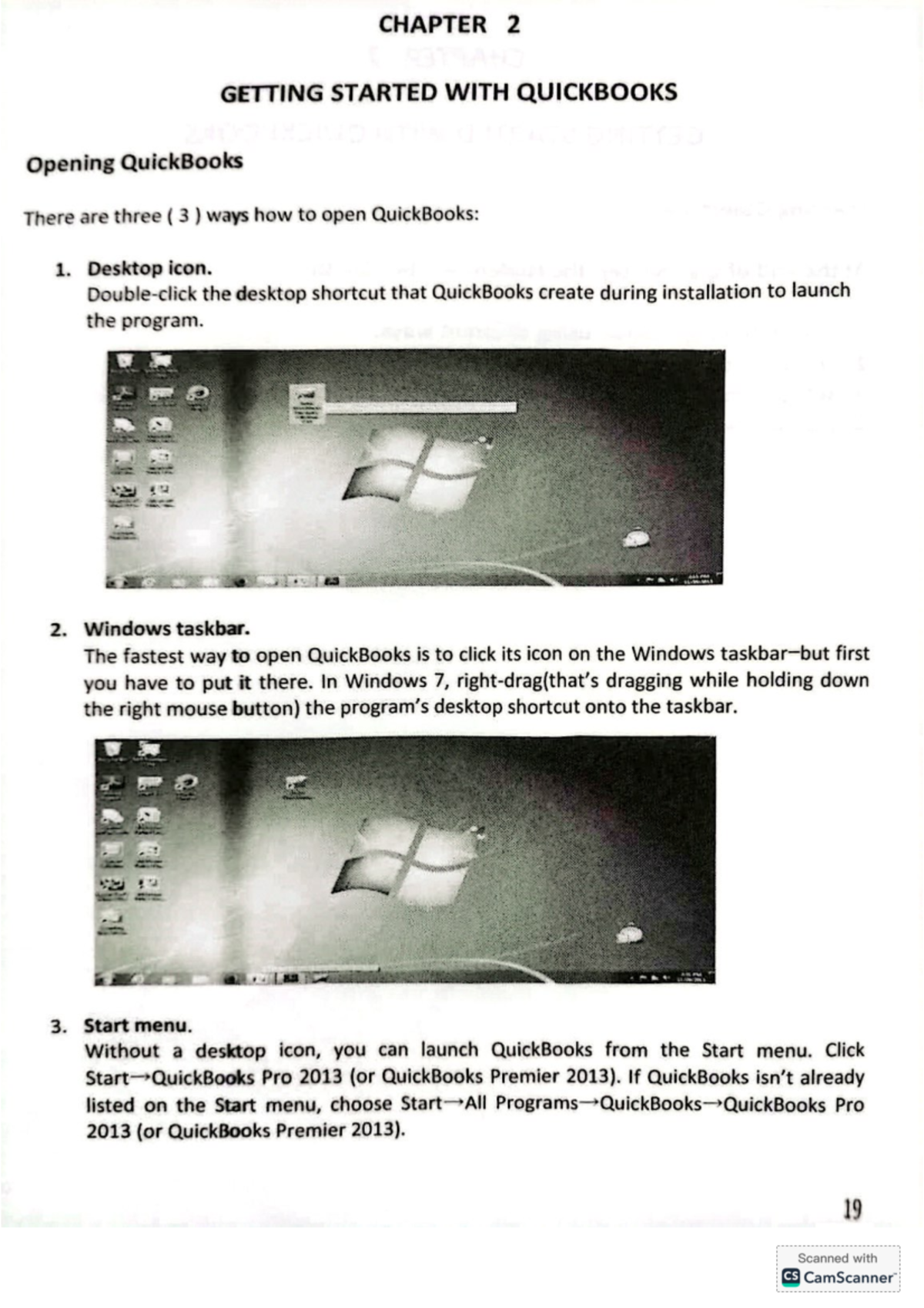 Acctg 311 Chapter 2 - Study hard - CHAPTER 2 GETTING STARTED WITH ...