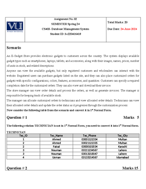 CS411 Solved MCQs Final TERM BY Junaid - CS411-Visual Basics (Solved Macq’s) LECTURE FROM (22 to ...