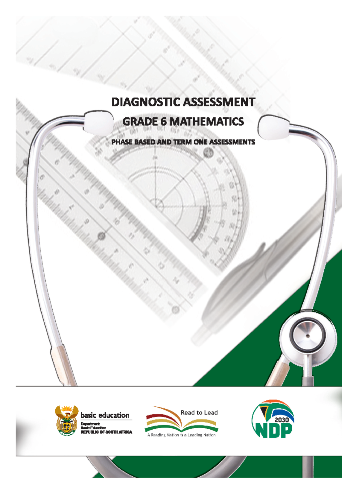 Grade 6 Mathematics Diagnostic Assessment term one - CONTENTS ...