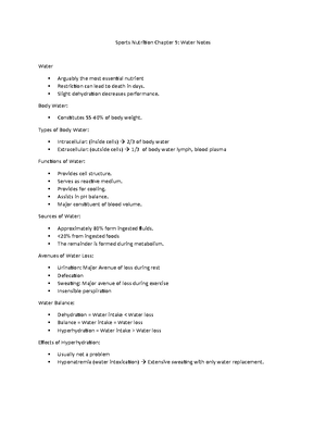 Dehydration and its Effects on Performance in Collegiate Athletes - At ...