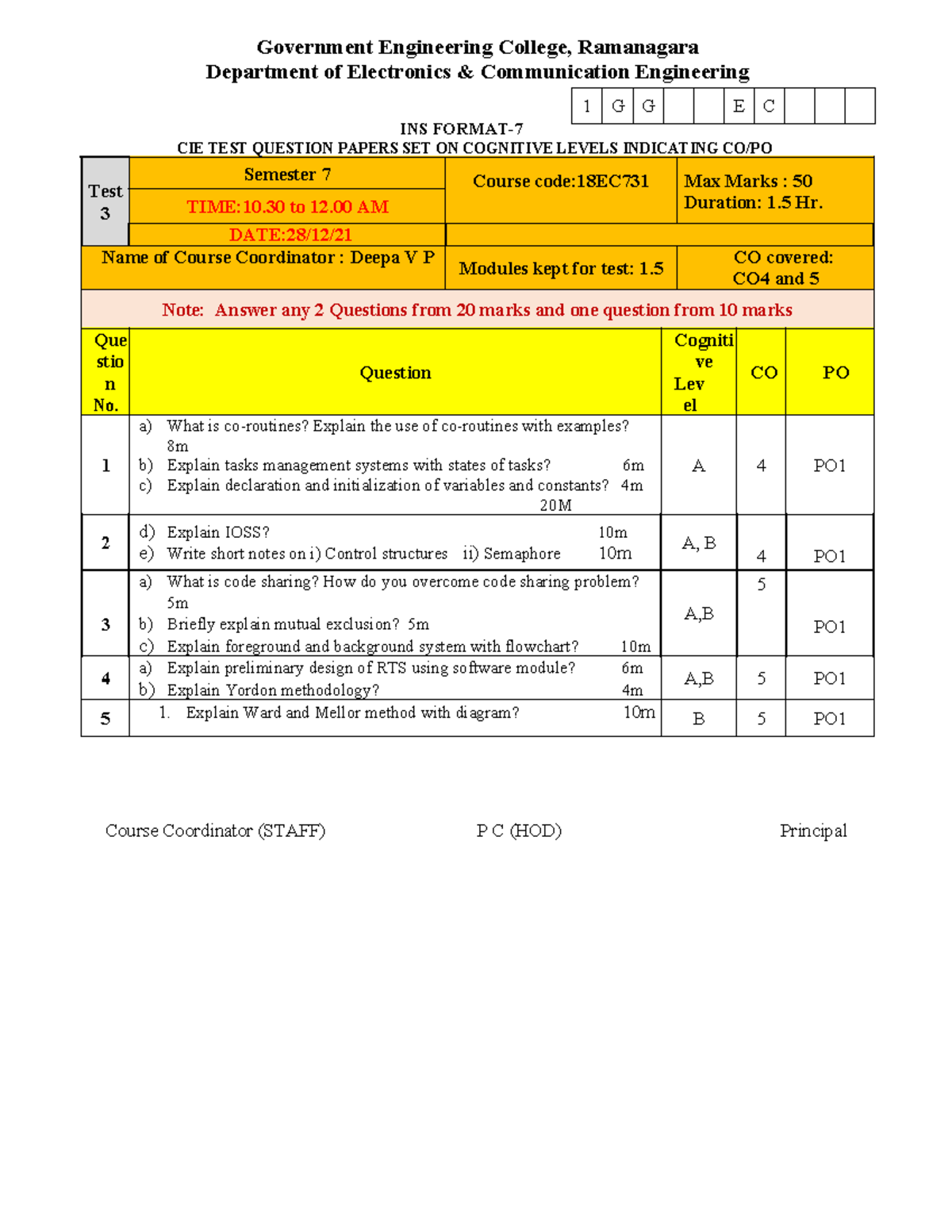 RTS CIE3 - Assignments for students to practice - Government ...