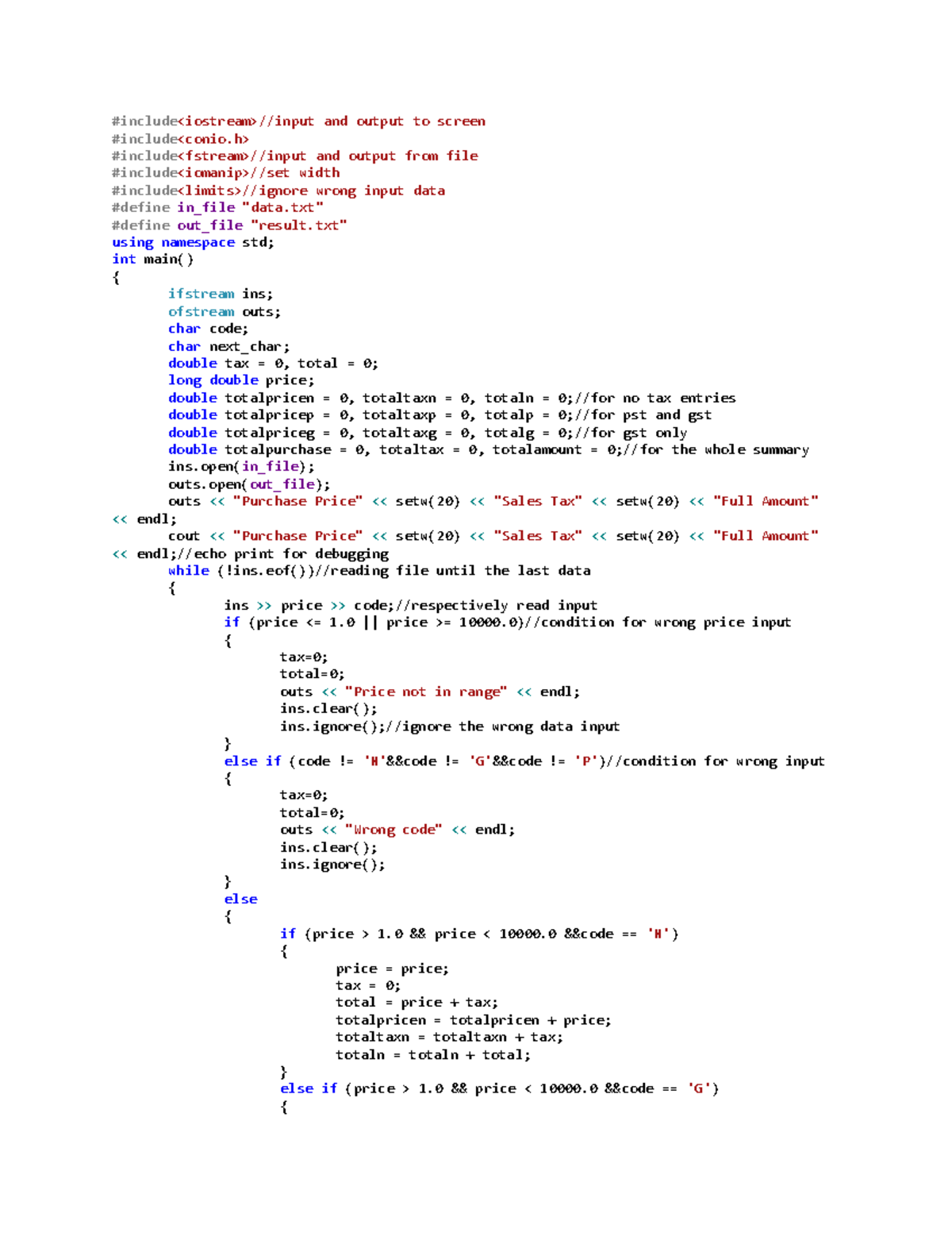 assignment number 2 - #include //input and output to screen - Studocu