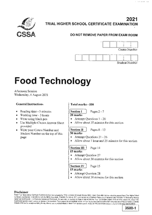Food tech hsc - study notes - Quality and quantity control in e ...