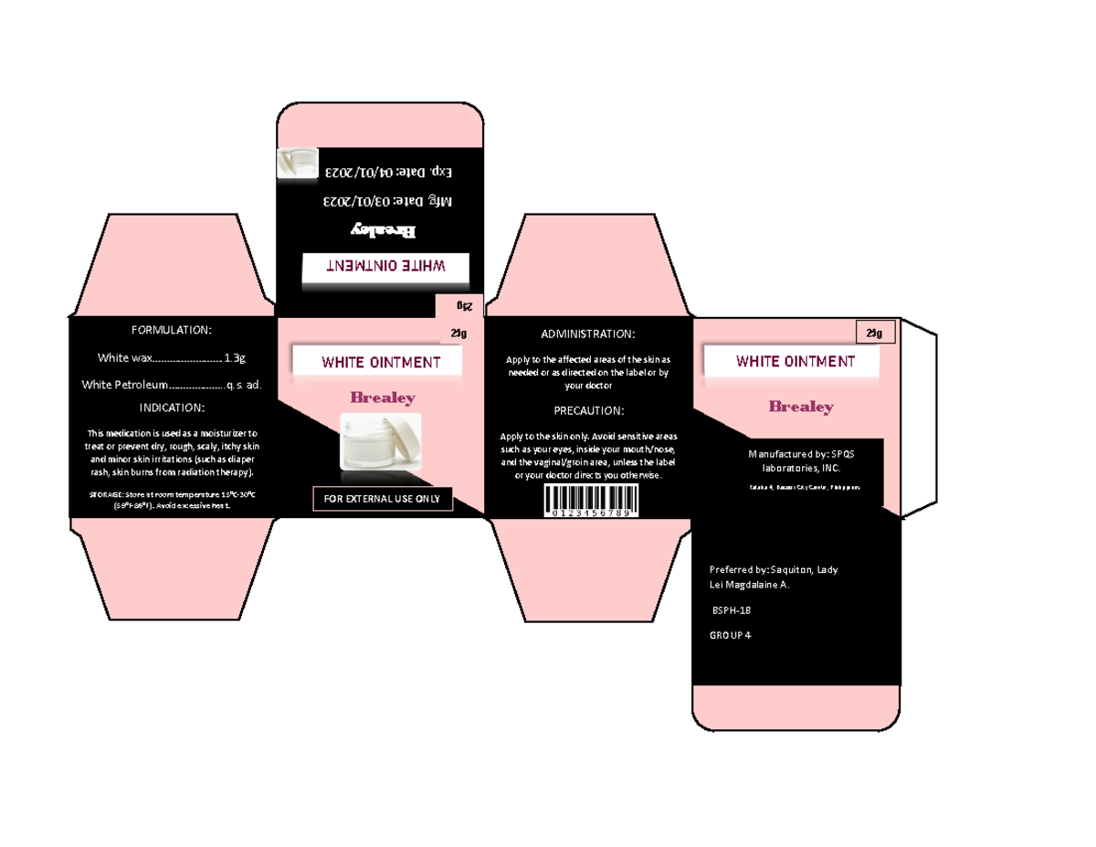 Ointment-BOX - dgdgfdwsaa - WHITE OINTMENT WHITE OINTMENT Manufactured ...