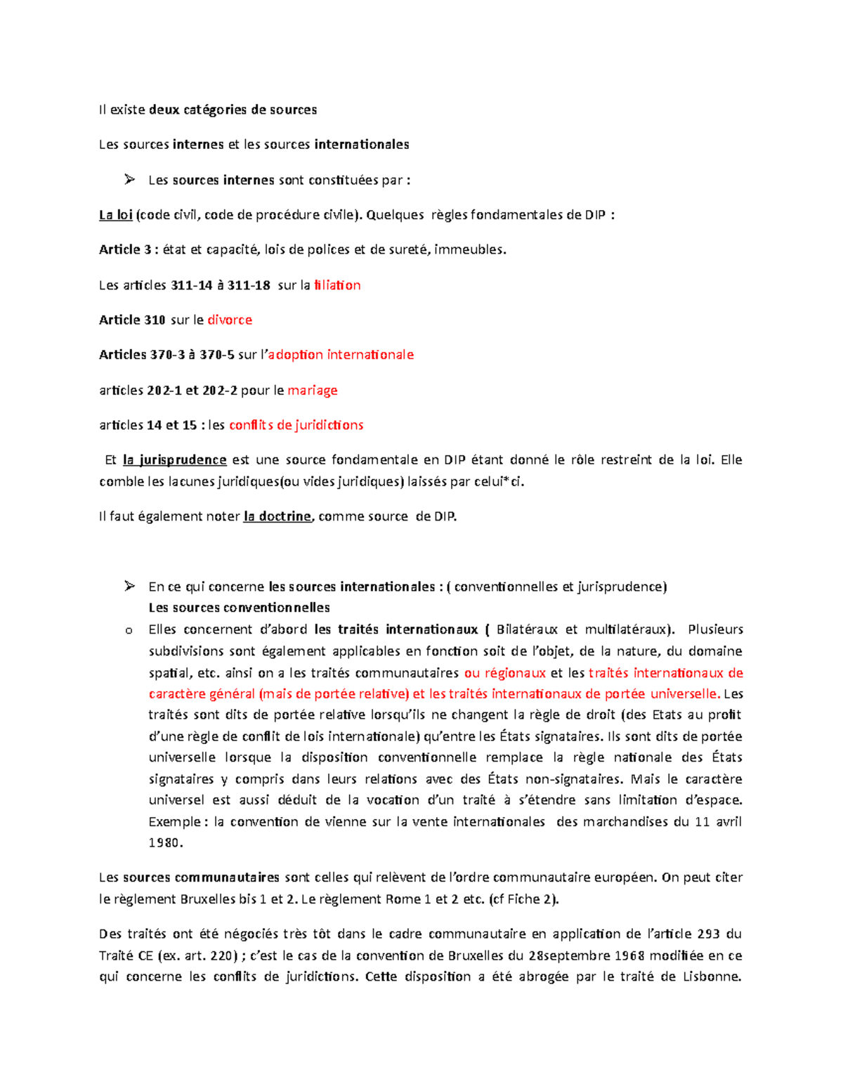 Elements de correction et notes fiche 2 sources - Il existe deux ...