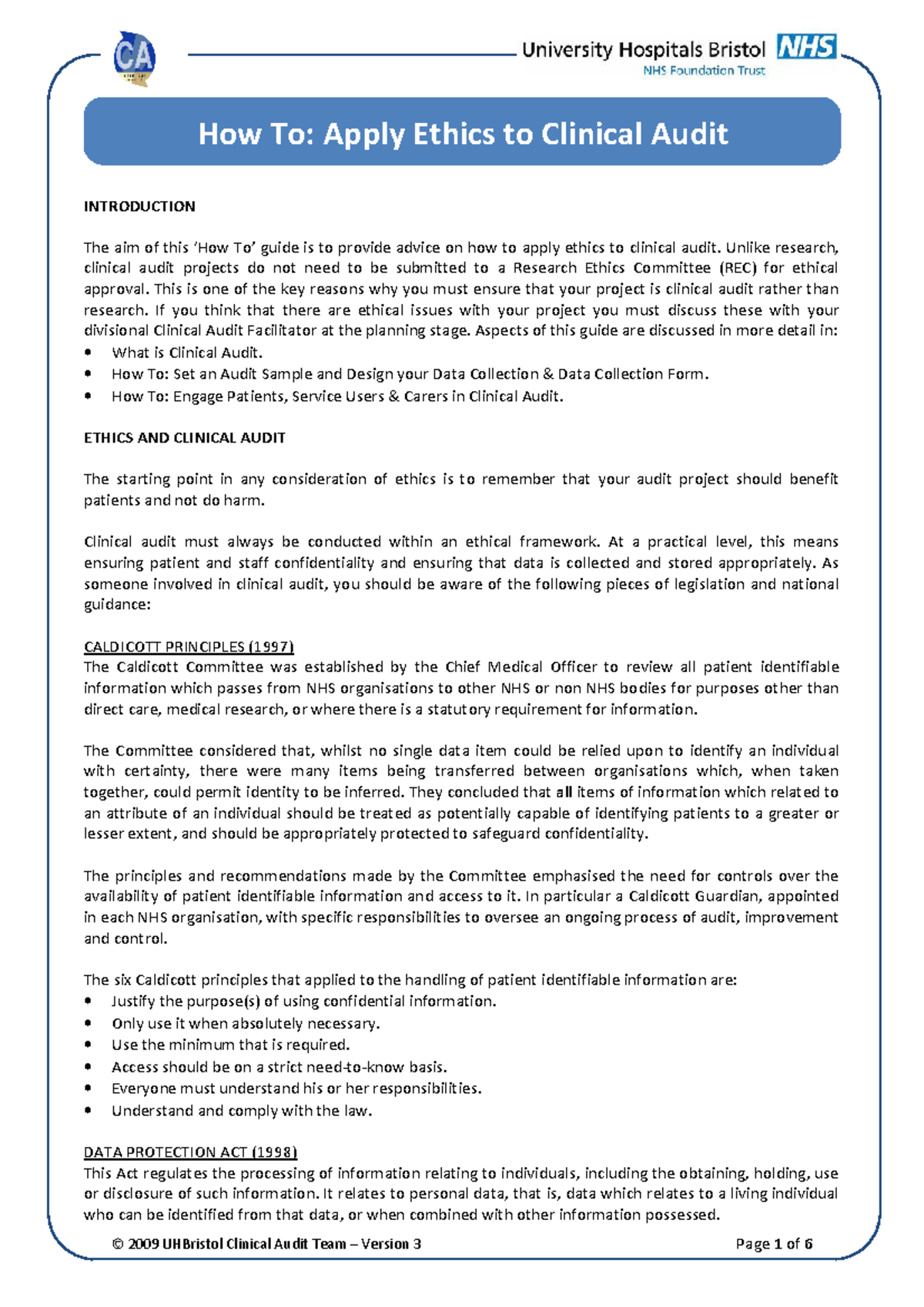 10 How To Ethics v3-Self reference - INTRODUCTION The aim of this ‘How ...