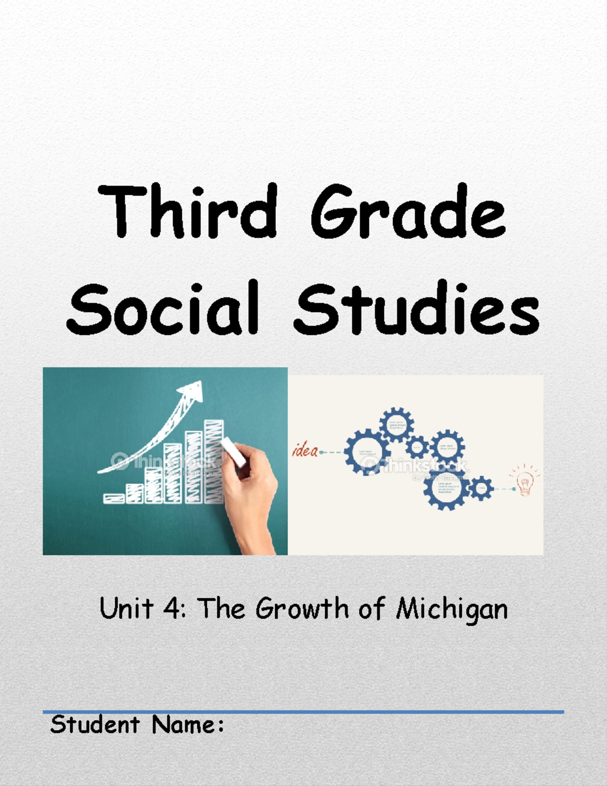 3rd MC3 Unit 4 MI Growth - this is for 3rd grade kids to help them ...