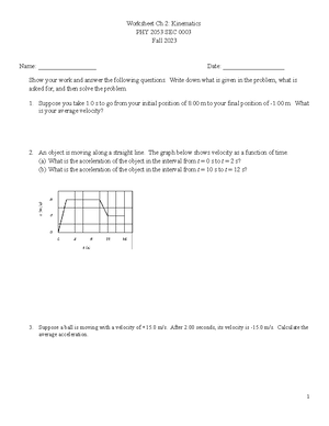 Lab Activity 5- Simple Harmonic Motion Springs - Lab Activity 5: Simple ...