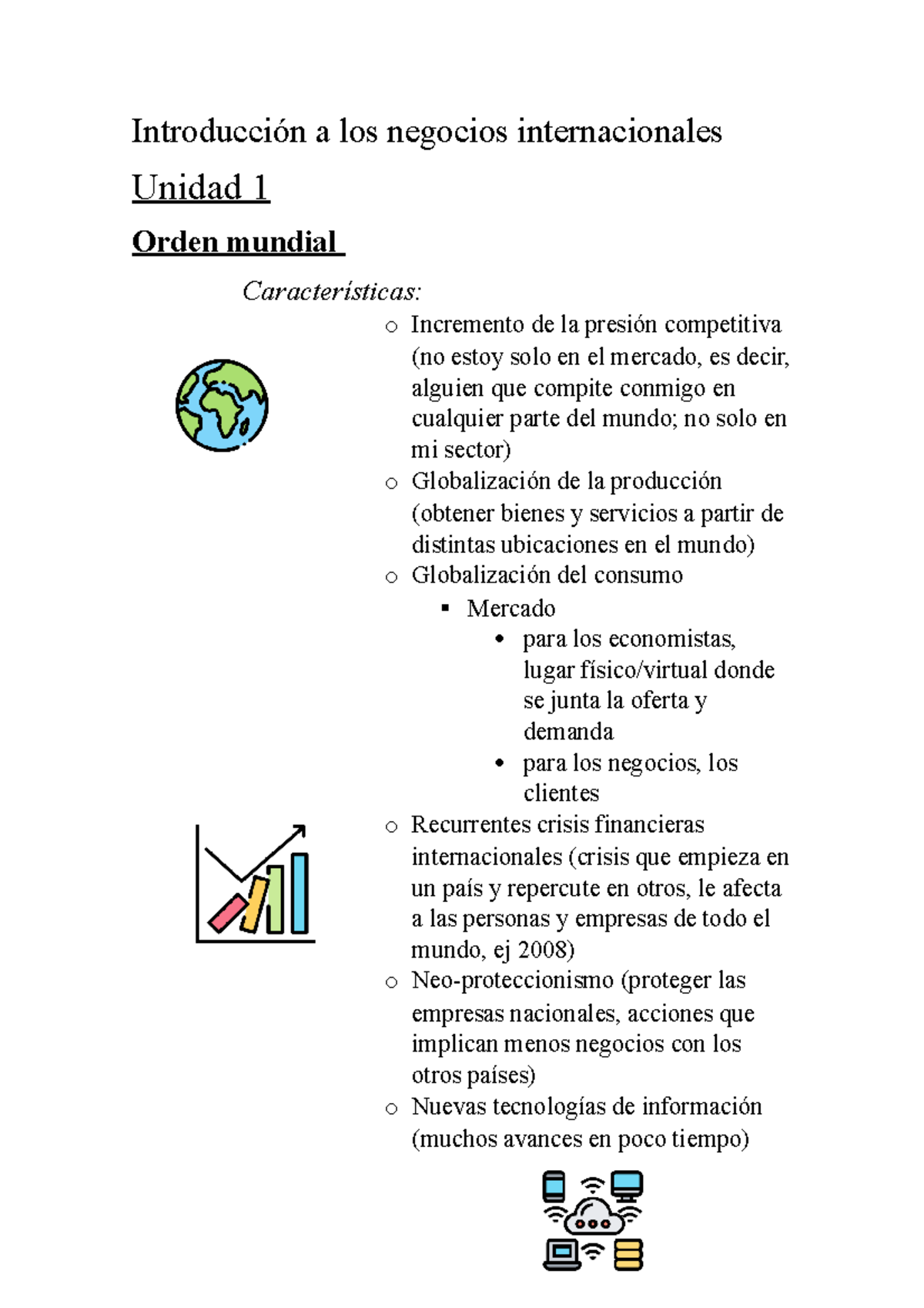 Introducción a los negocios internacionales - Introducción a los negocios internacionales Unidad ...