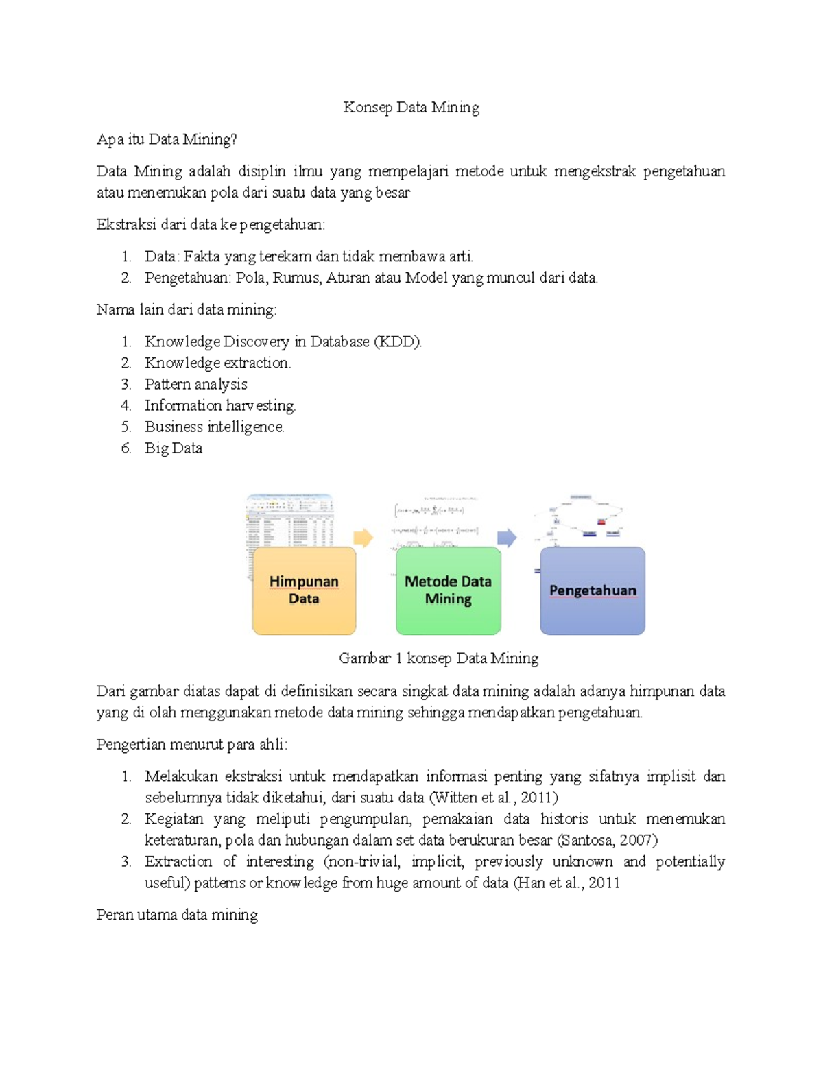 Konsep Data Mining - Konsep Data Mining Apa itu Data Mining? Data ...