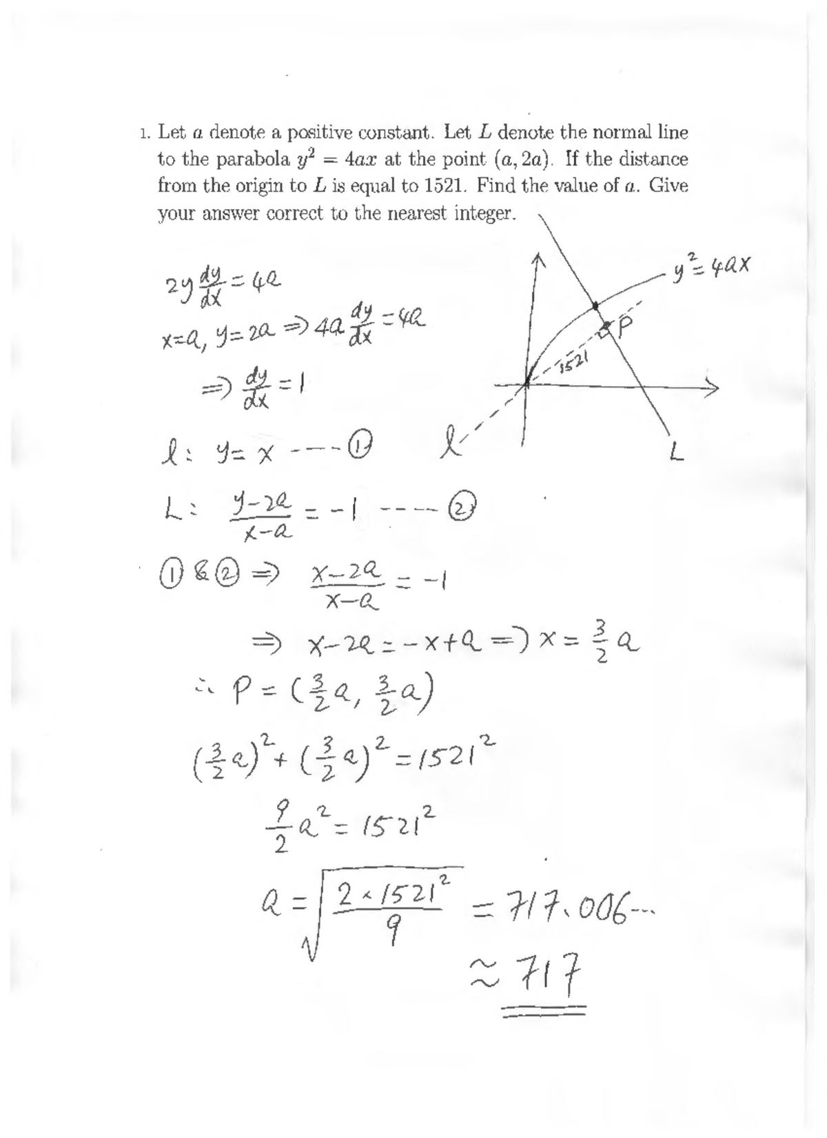 2019-20 - Semester 2 - Solutions - MA1511 - NUS - Studocu