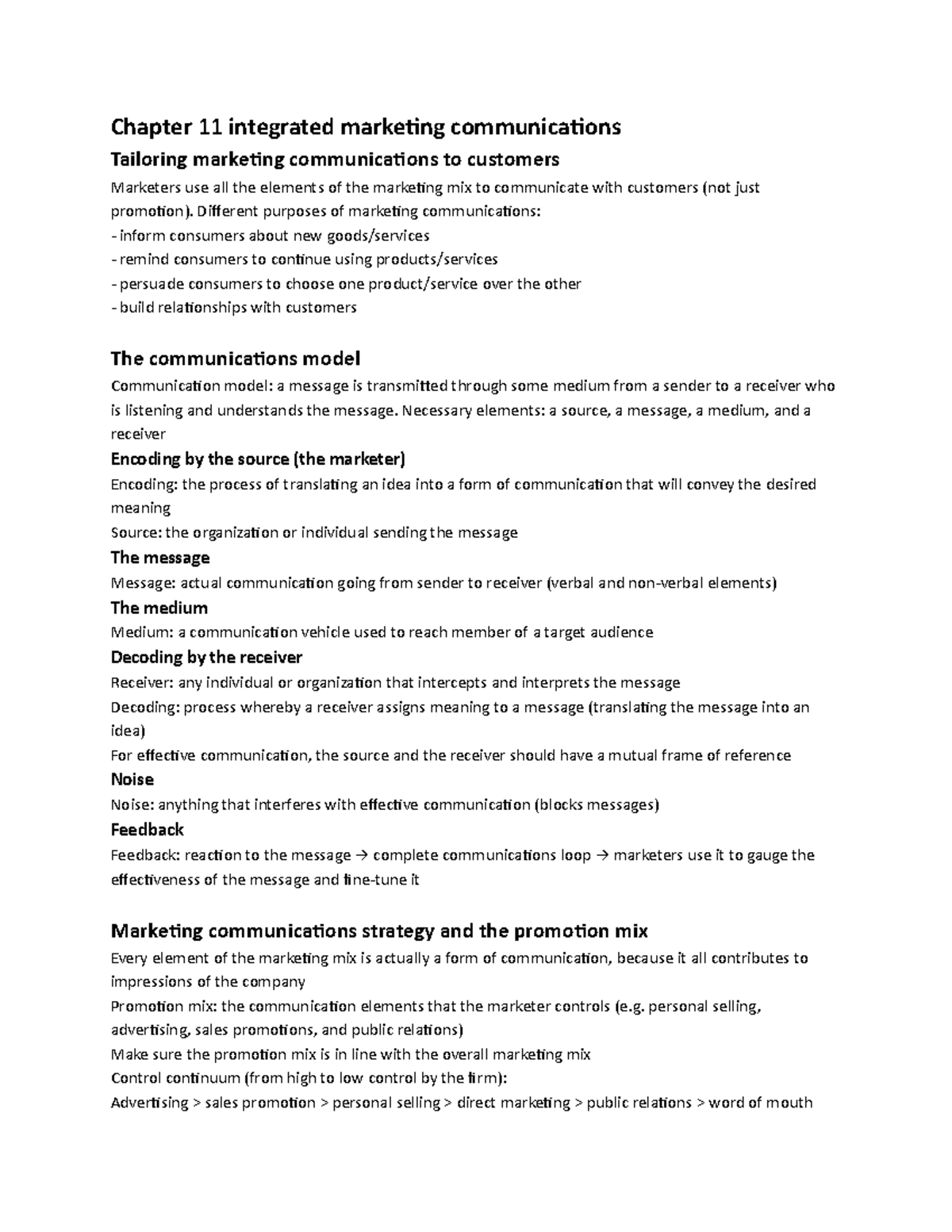 Chapter 11 integrated marketing communications - Chapter 11 integrated ...
