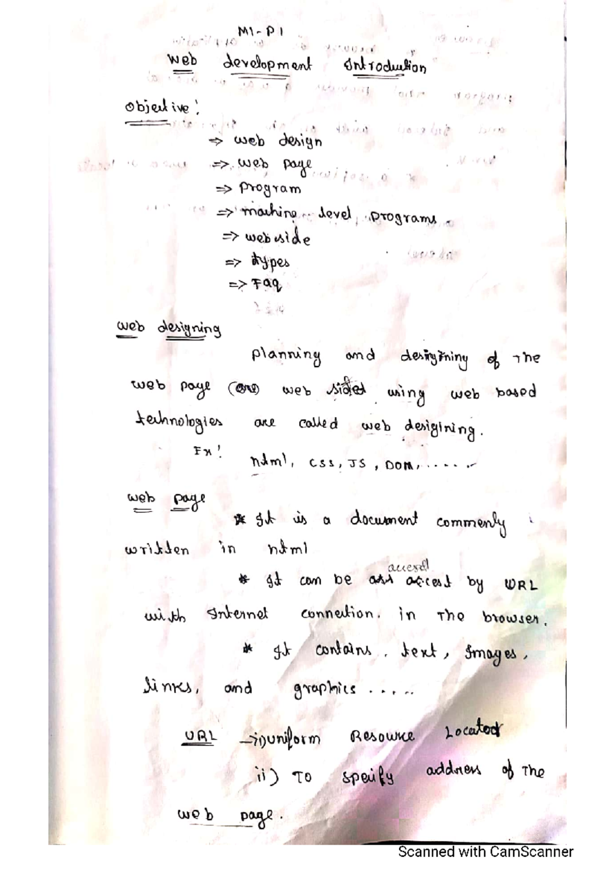 HTML notes - computer science and engineering - Studocu