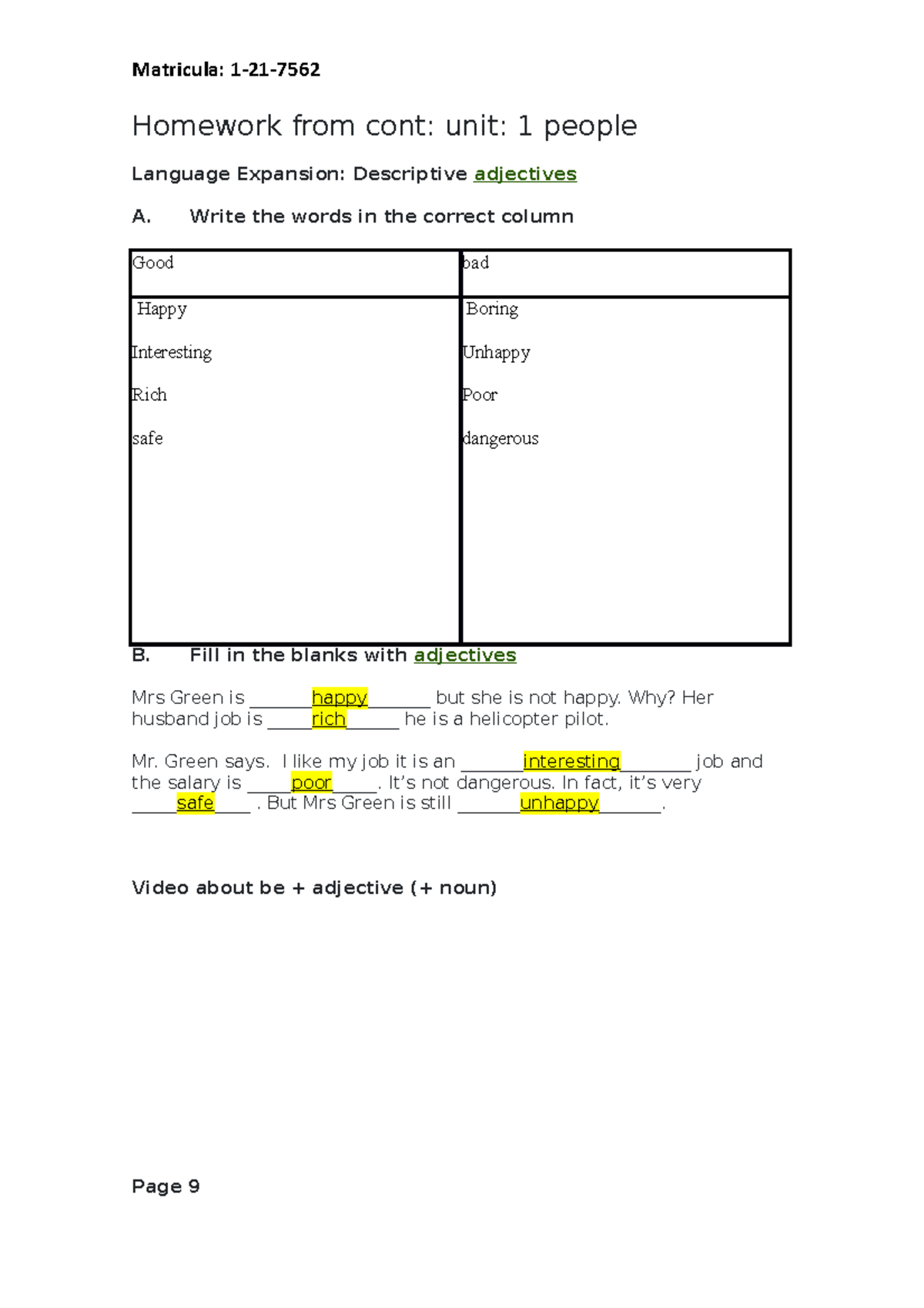 Homework from cont unit 1 people - Homework from cont: unit: 1 people ...