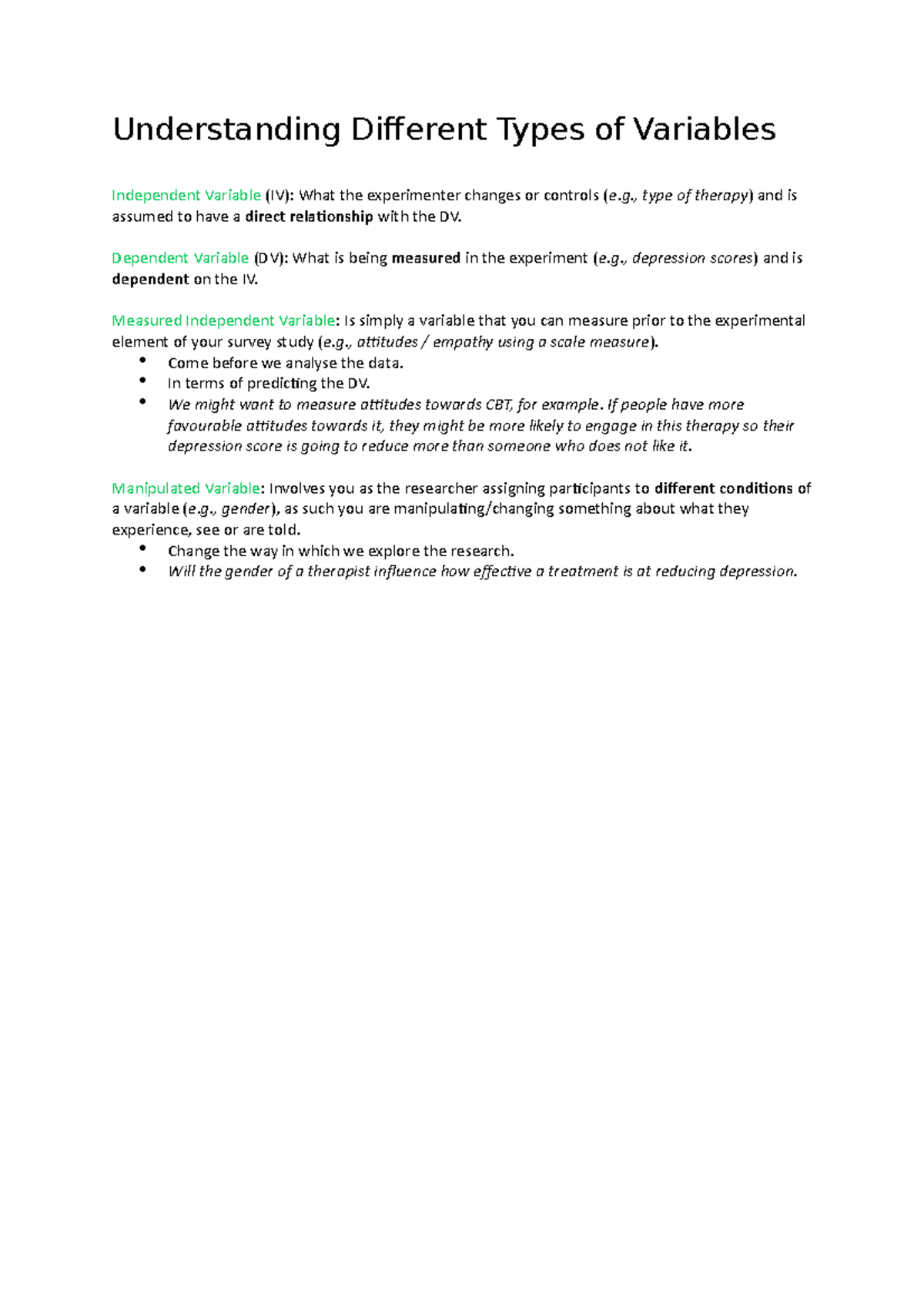 Understanding Different Types of Variables - Understanding Different Types of Variables ...