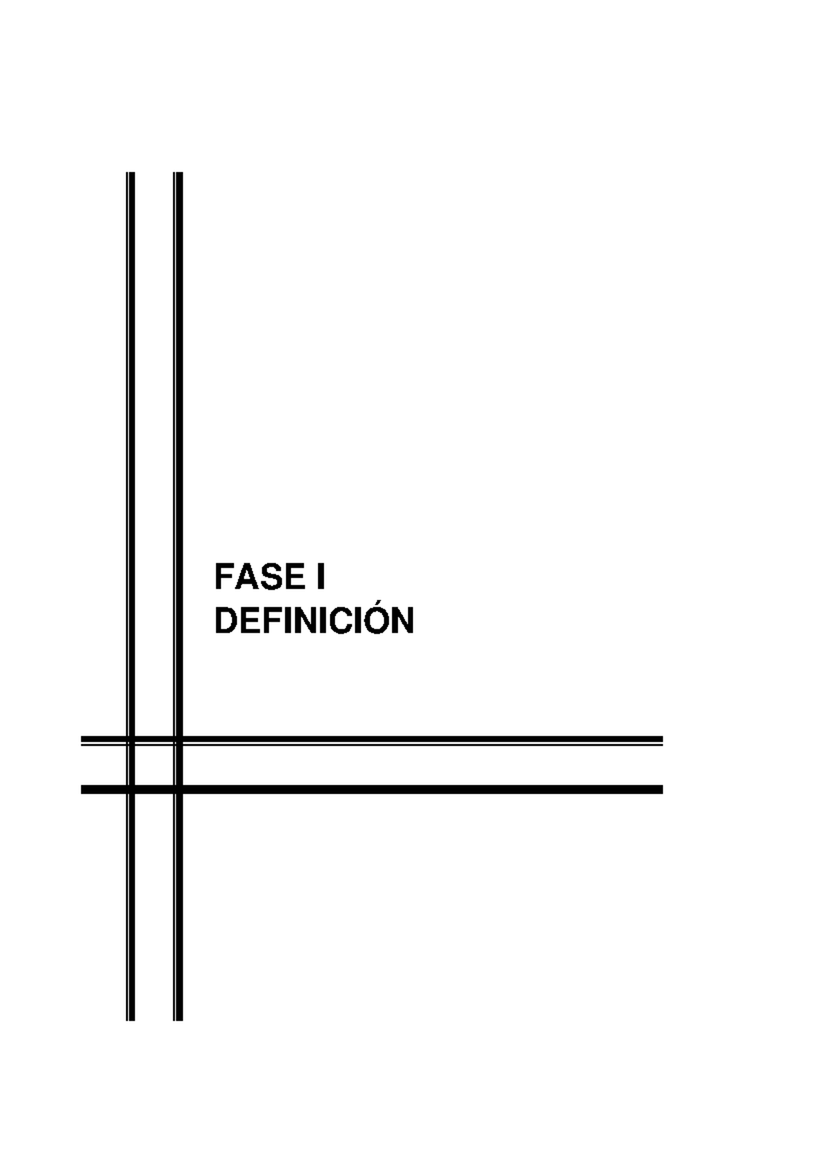 Fase01 - MARCO TEORICO - FASE I DEFINICIÓN FASE I DEFINICIÓN 1 ...