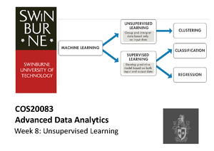 Week7 Treebased Methods - COS20083 Advanced Data Analytics Week 7: Tree‐Based Methods Describe ...