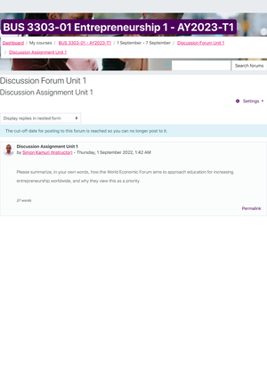 BUS 3303 Written Assignment Unit 6 - I have recently gone through a lot in my life. This does ...