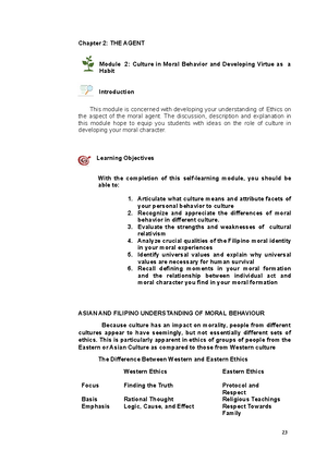 Lesson 4 The Human Act as Knowingly Done - THE ACT Module 4: The Human ...