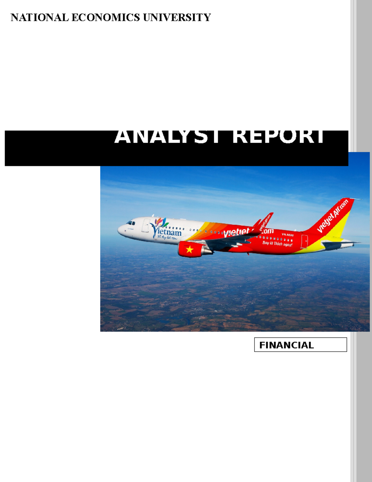 Analyst Report - Financial Management - NATIONAL ECONOMICS UNIVERSITY ...