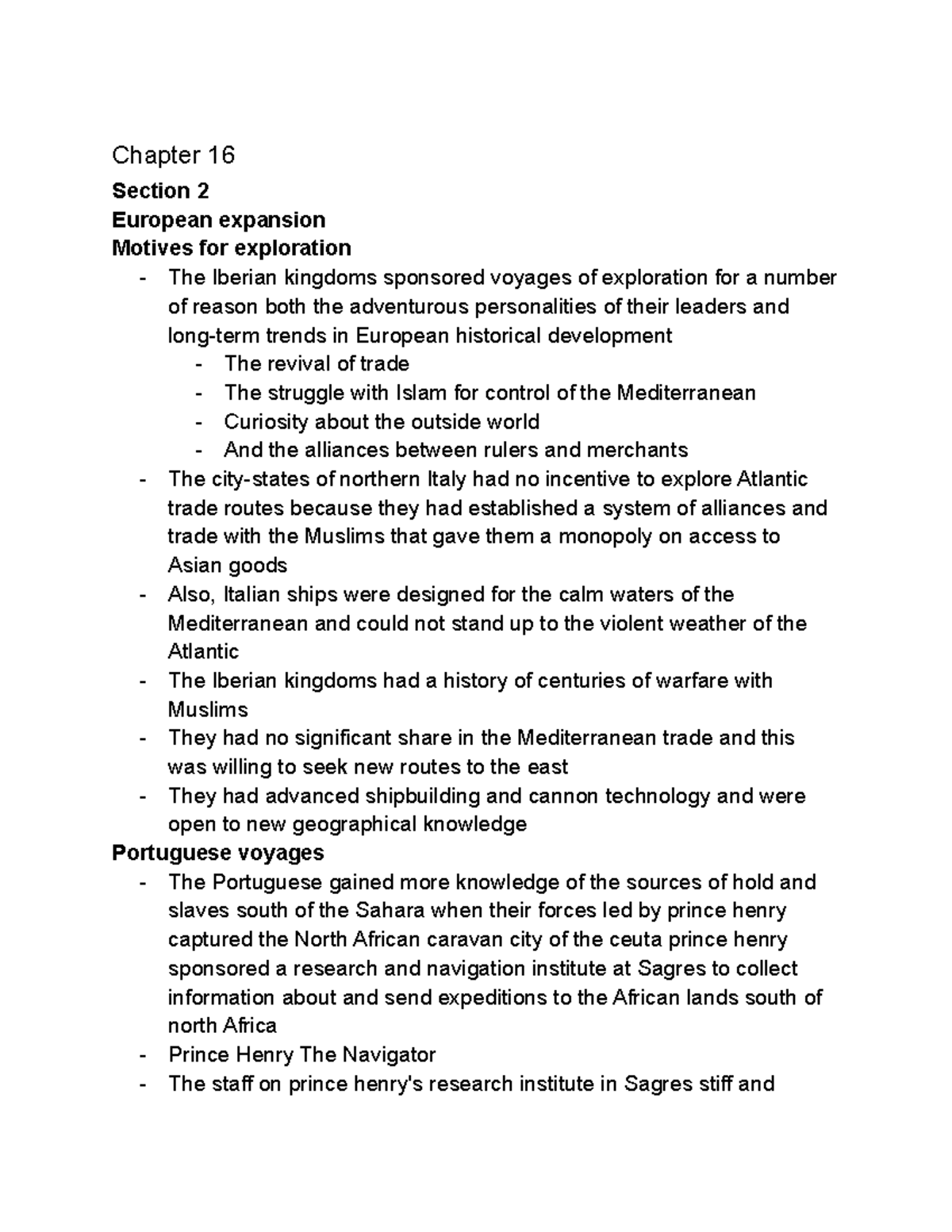 Chapter 16 - Summary of the history of america - Chapter 16 Section 2 ...