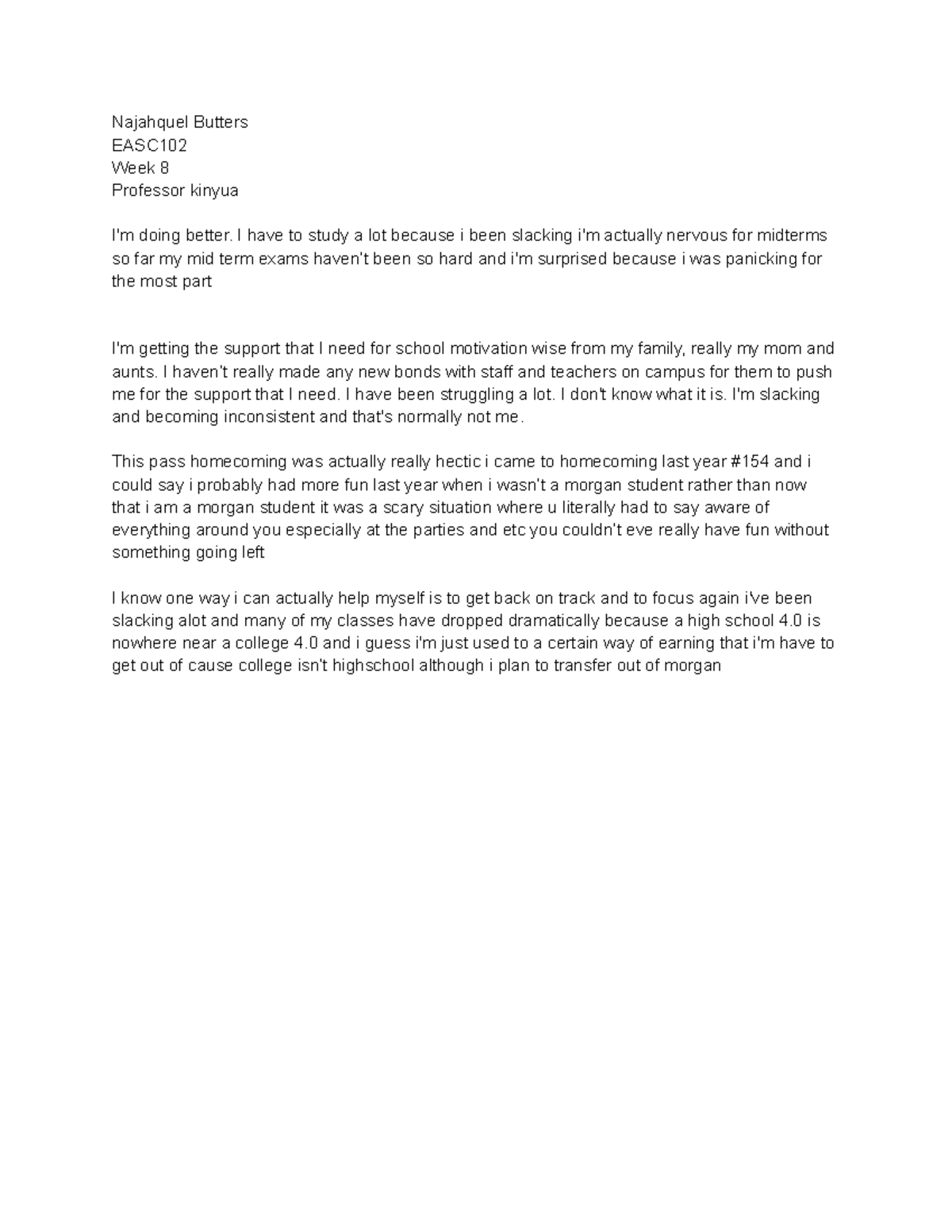 W8 basic work for esac and history - Najahquel Butters EASC Week 8 ...