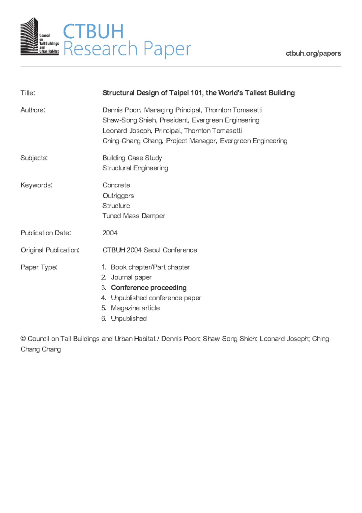 1650 structural design of taipei 101 the worlds tallest building ...