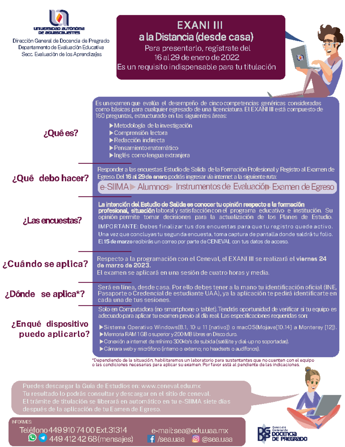Exani III Ene - Junio 2023 - Puedes descargar la Guía de Estudios en ...