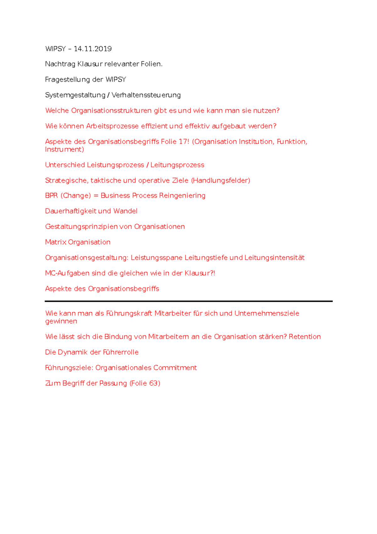 Wipsy 14 11 - Zusammenfassung Wirtschaftspsychologie - WIPSY – 14 ...