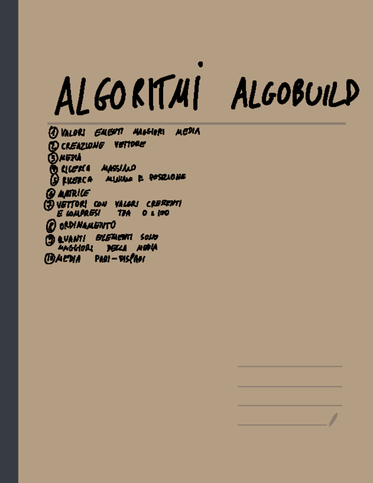 Algoritmi Algobuild - ALGORITUI ALGOBUILD OVALORI EMENTI MAGGLORI MEDIA creazloNe vettoRE ...