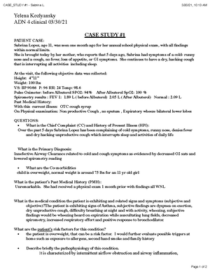 Ch 38 Case Study - Mgt. of Rheumatic Disorders - Page 1 of 3 Ch 38 Case Study - Mgt. of ...