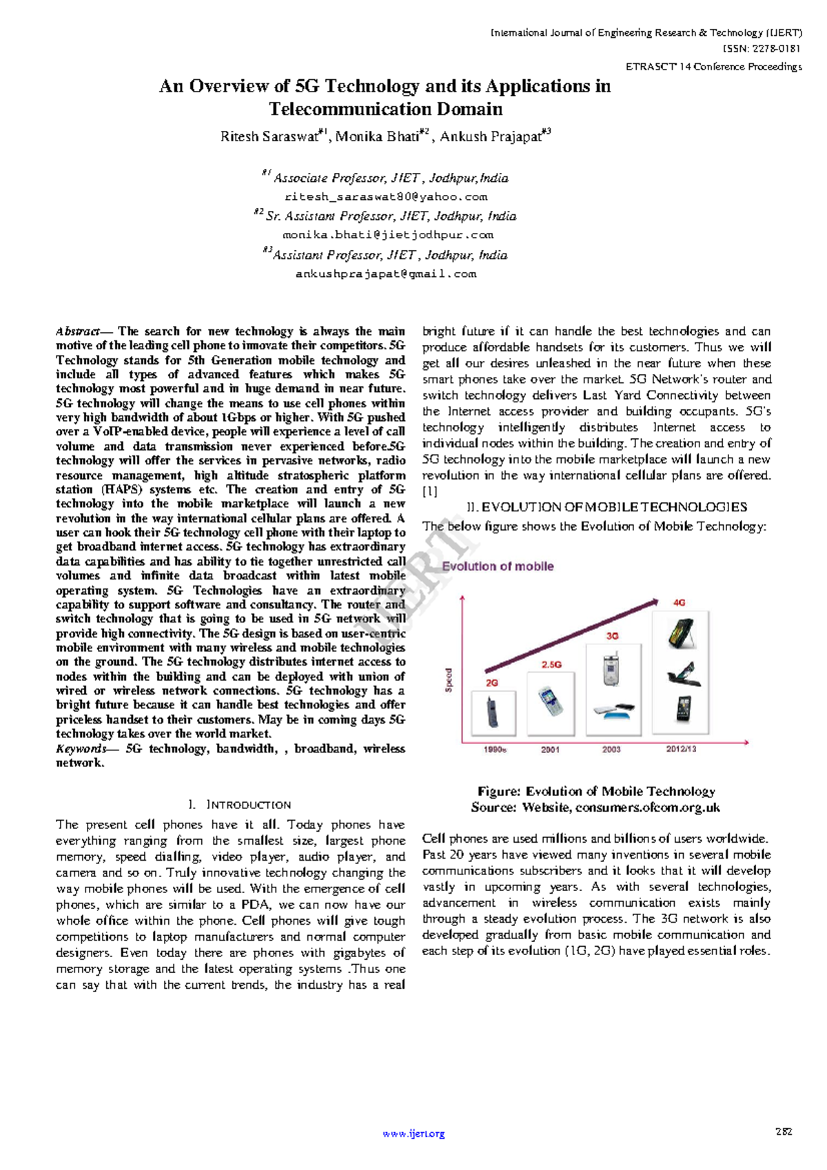 An overview of 5g technology and its applications in telecommunication ...
