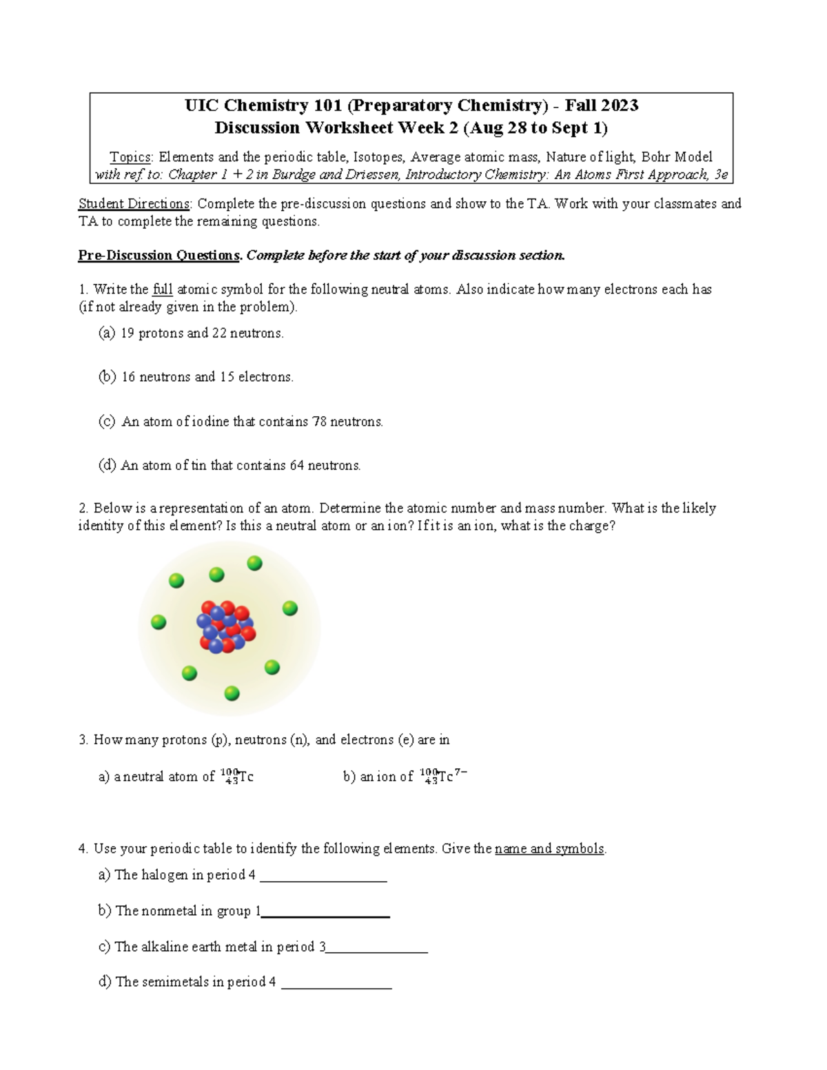 35102123 - Notes - Student Directions: Complete the pre-discussion ...
