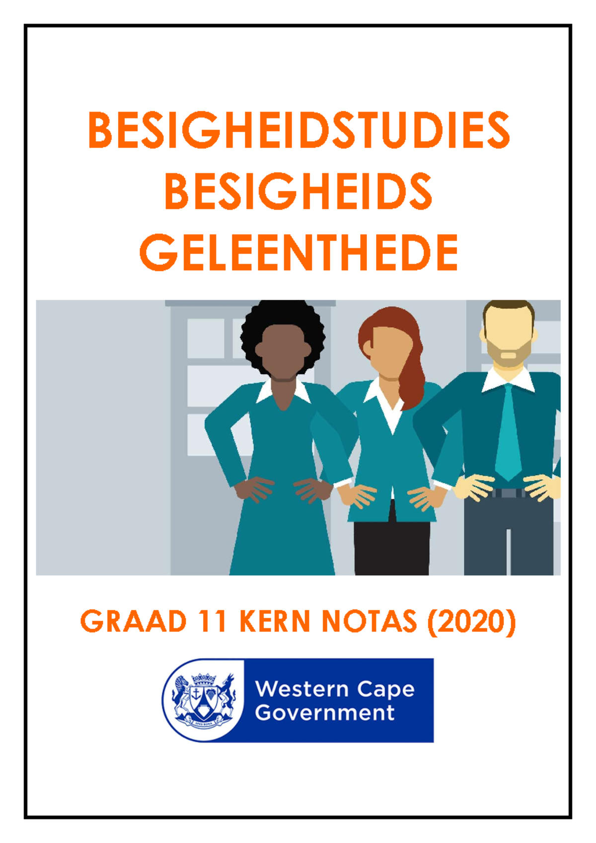 2) Geleenthede - More information on business studies course ...