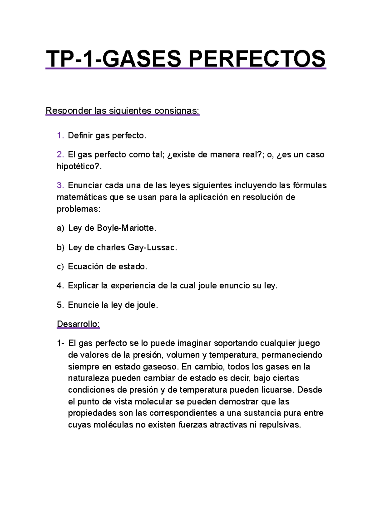 Brian González - TP-1- Gases Perfectos - TP-1-GASES PERFECTOS Responder ...