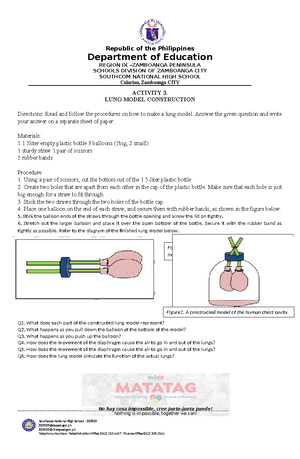 Basic Chemistry Handout - BASIC CHEMISTRY (LESSON 2) HANDOUT Matter ...