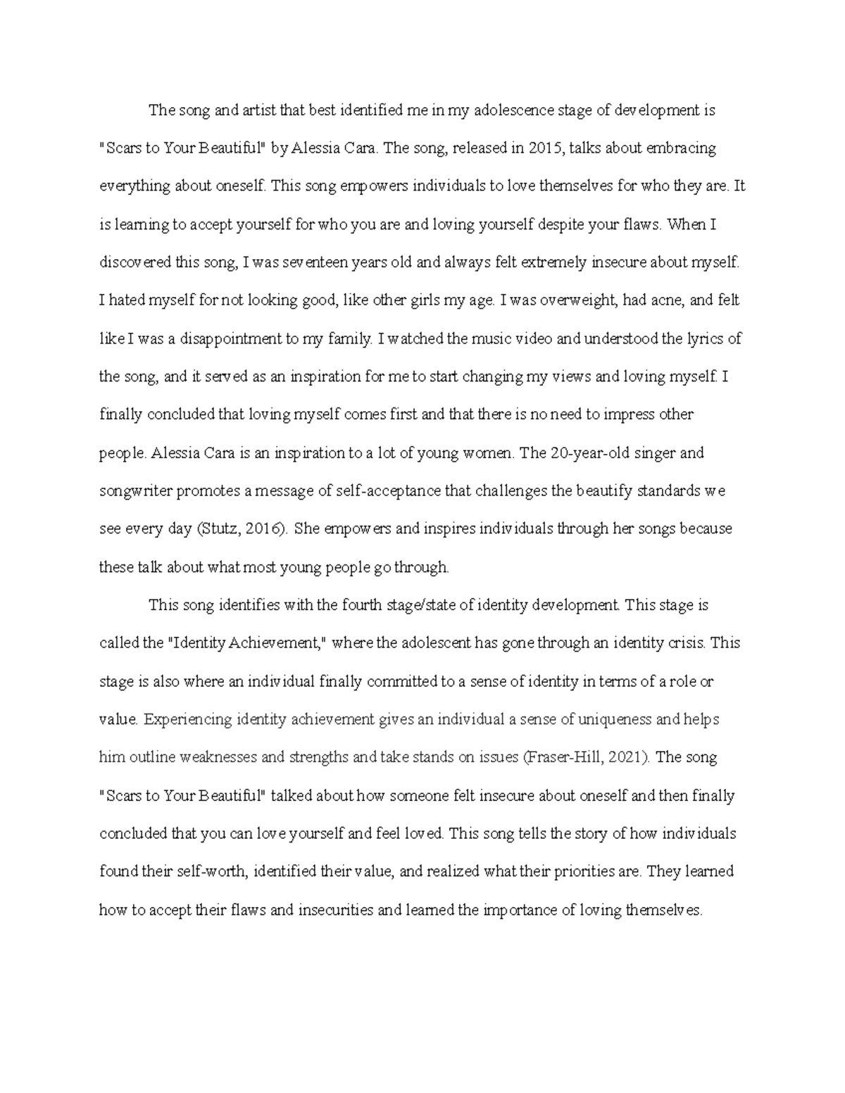 Marcia's Identity Status - The song and artist that best identified me ...