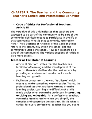 Chapter-7- The-Teacher-and-the-Community-Teachers-Ethical-and ...