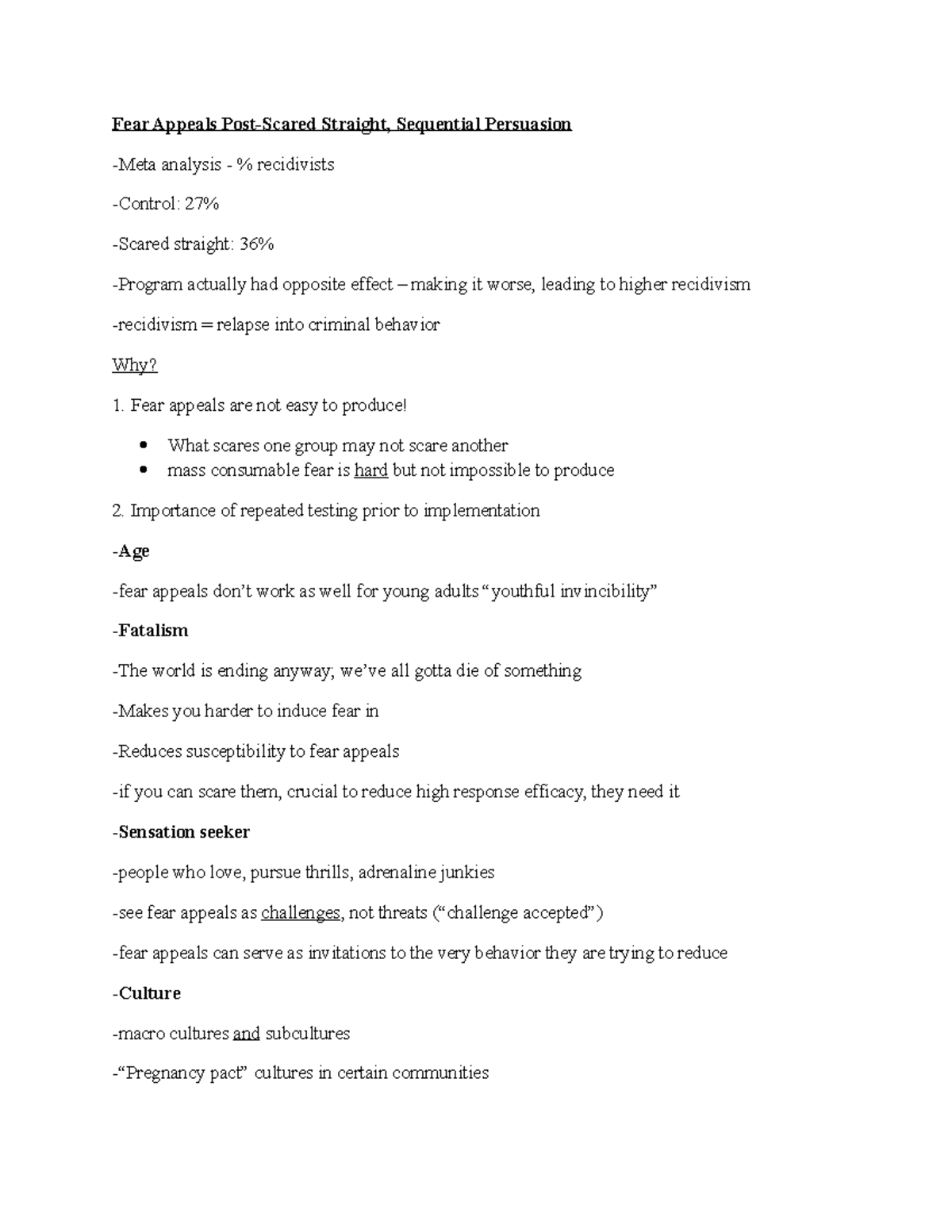 Fear Appeals Post - Professor Catherine Puckering - Fear Appeals Post ...