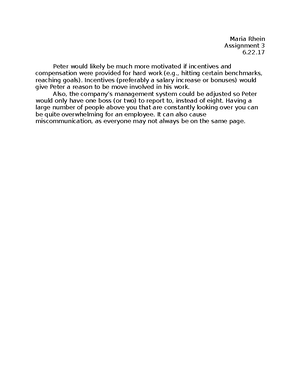 assignment 6 - Training (c. 8) - Maria Rhein Assignment 6 6. A ...