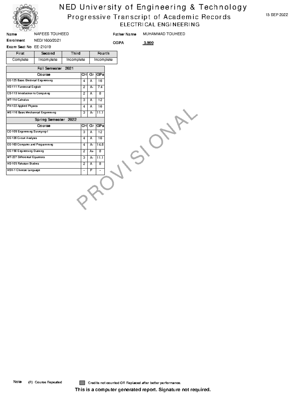 Transcript 4401448 upd - Pr ogr e ssive Tr a nscr ipt of Aca de m ic Re cor ds This is a ...