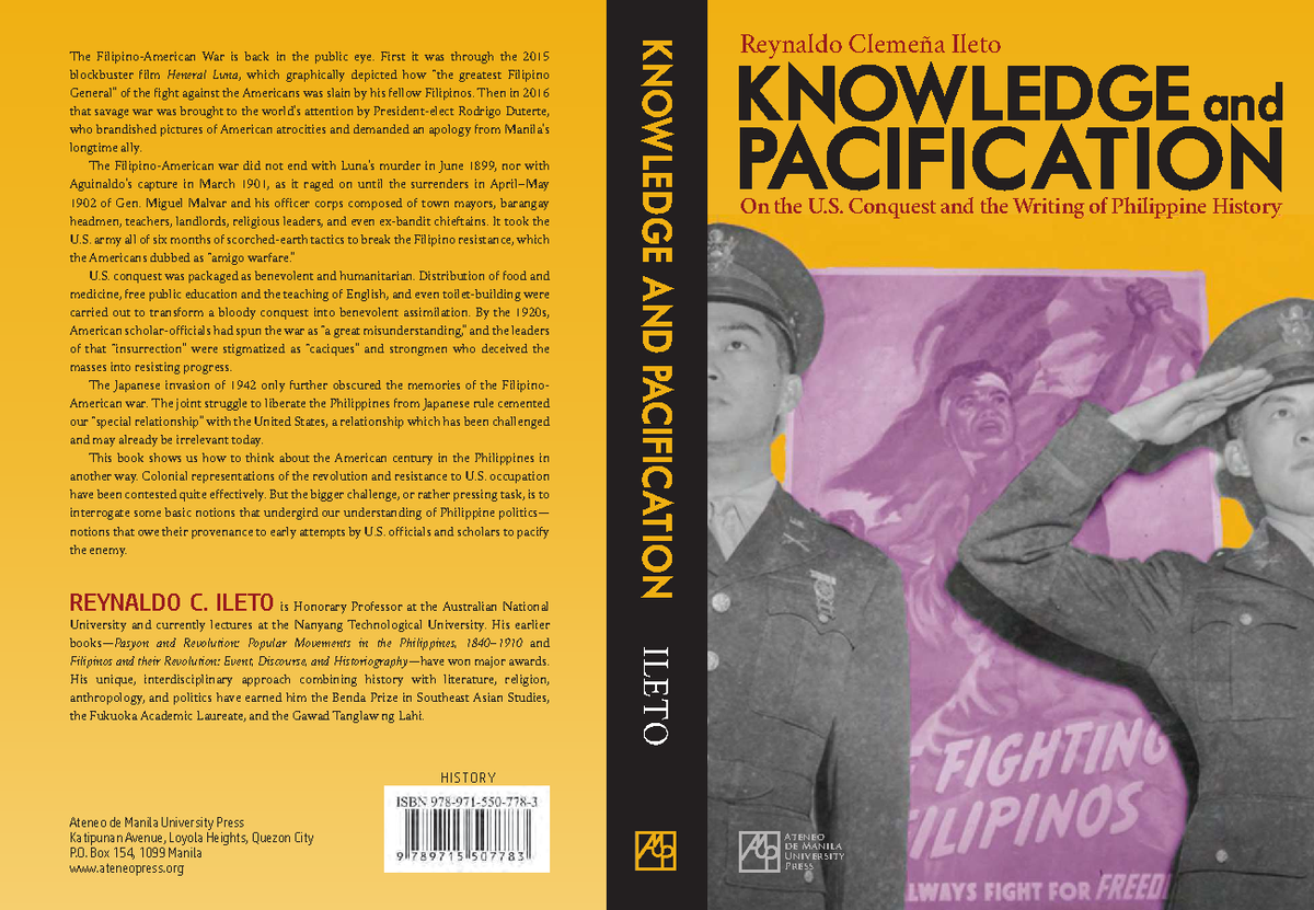 2017 Knowledge and Pacification - KNOWLEDGE and PACIFICATION On the U ...