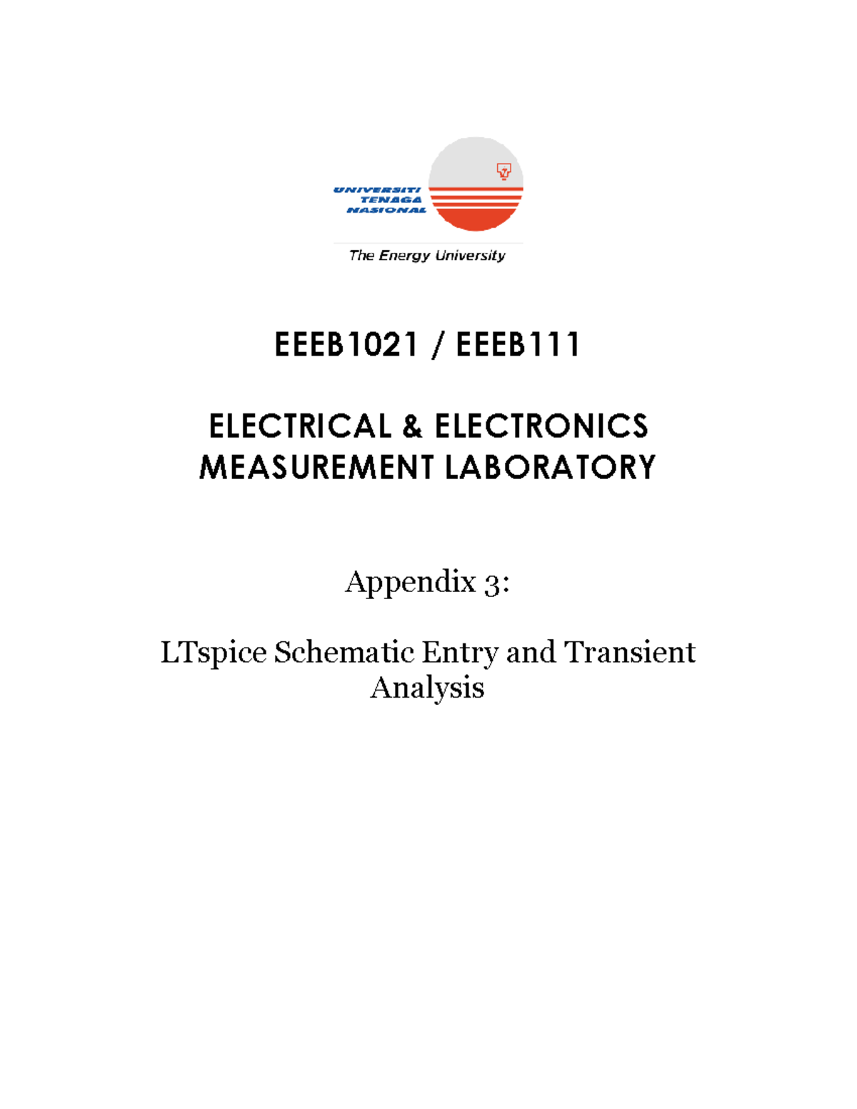 Appendix 3 Ltspice Schematic Entry And Transient Analysis 1oct2019 Eeeb1021 Eeeb Electrical