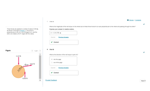 Mastering Physics Ch 01 HW - Components of Vector 4 - 1 of 1 Shown is a ...