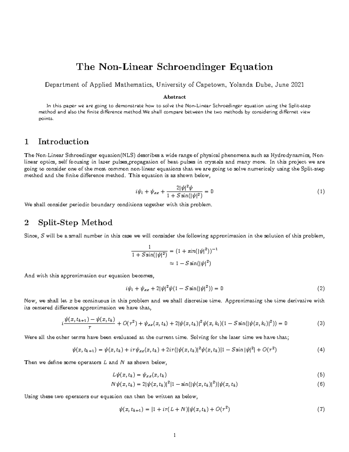 3NA-project 2 - This text is about one of the research projects that I ...