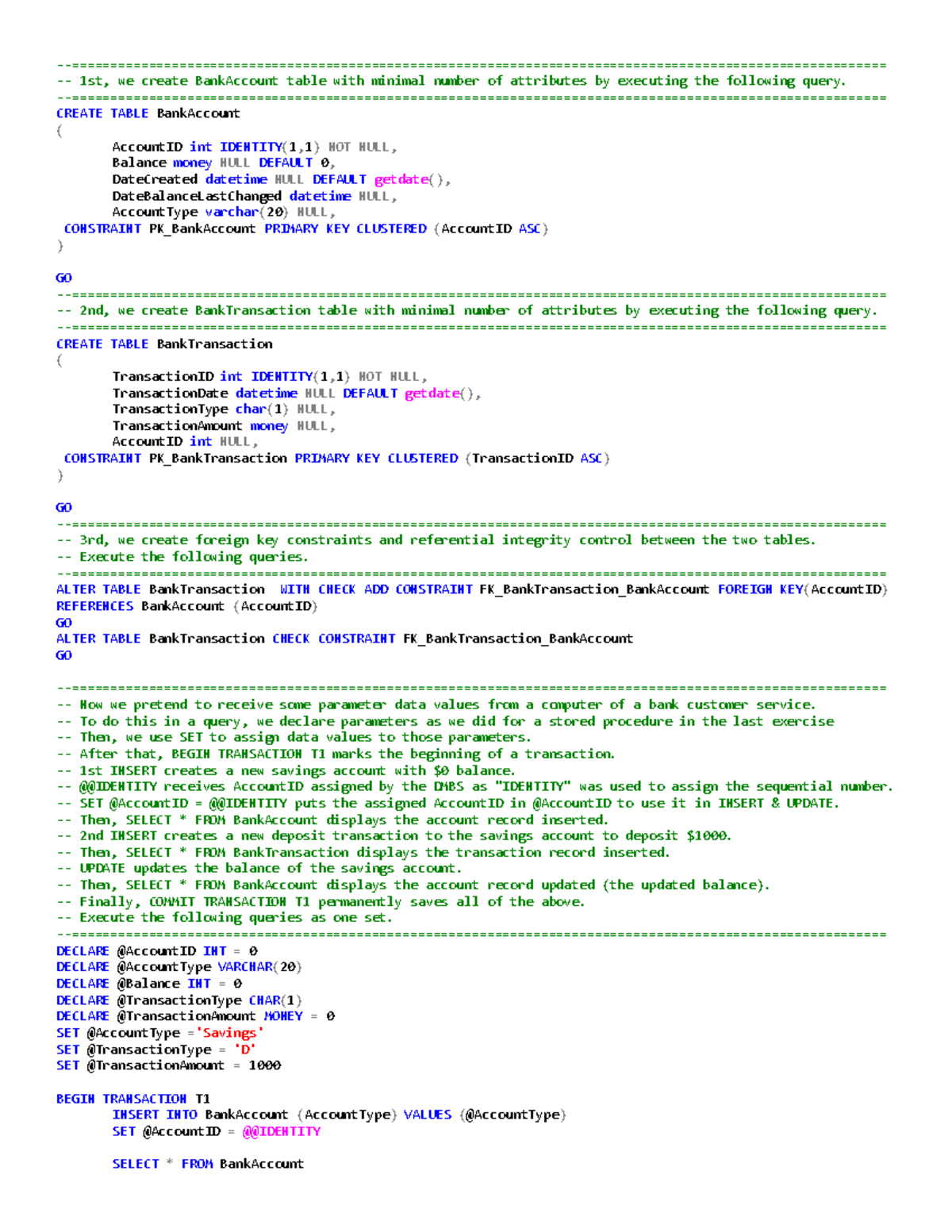 Script For Transaction V 2 - Studocu