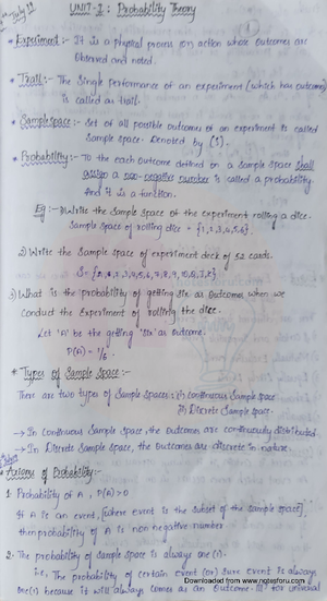 Petrinets - probability theory and stochastic processes - Studocu